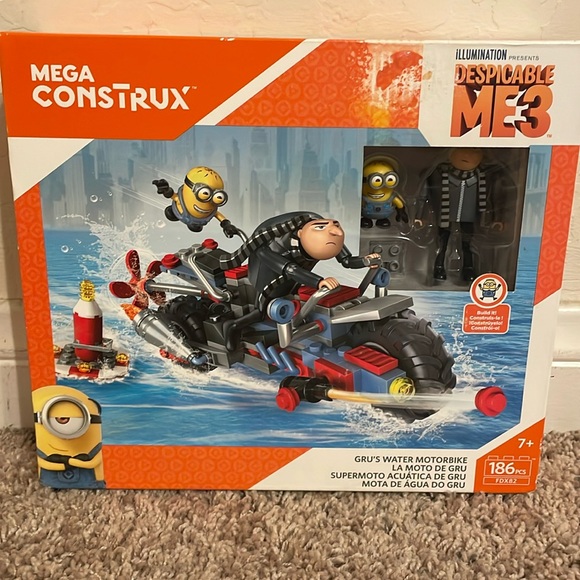 Mega Brands Inc | Toys | Mega Construx Despicable Me 3 Grus Water ...